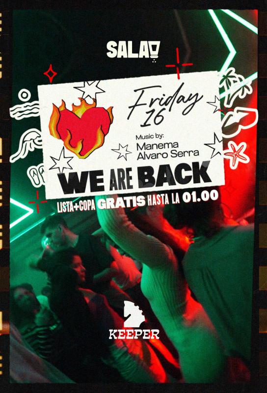 Official Tickets for Salao We Are Back - Friday 16th Jan, 2026 - Keeper ...